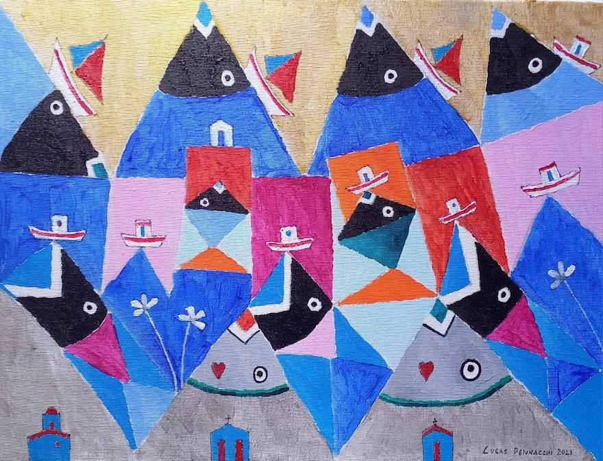 Bandeiras, Lucas Pennacchi - Galeria EUEARTE | Galeria de Arte Virtual ...