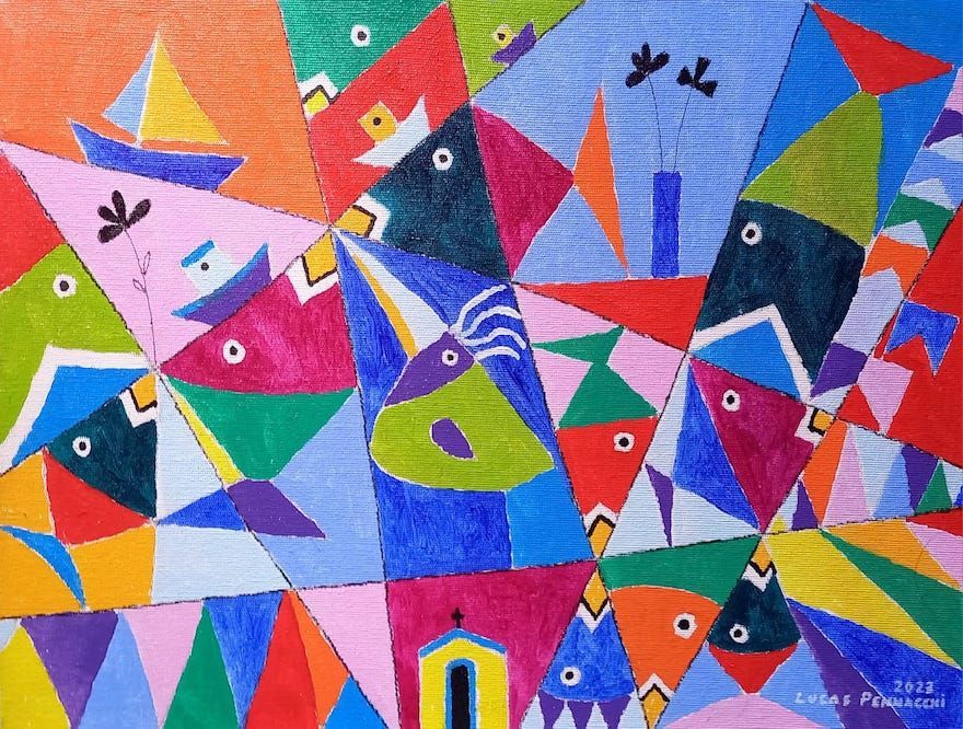 Peixes, Lucas Pennacchi - Galeria EUEARTE | Galeria de Arte Virtual ...